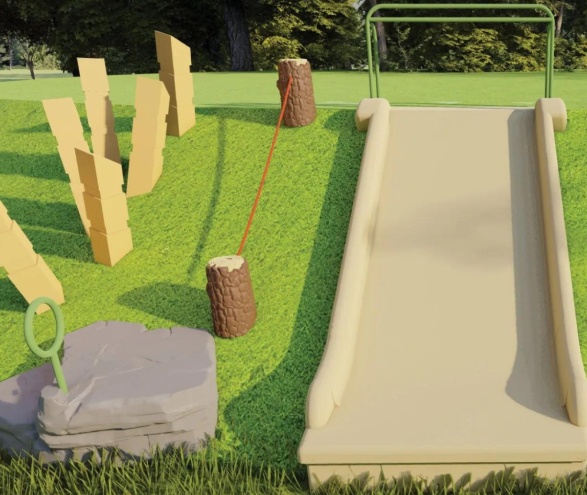 ADA Accessible Slides – UPC Parks